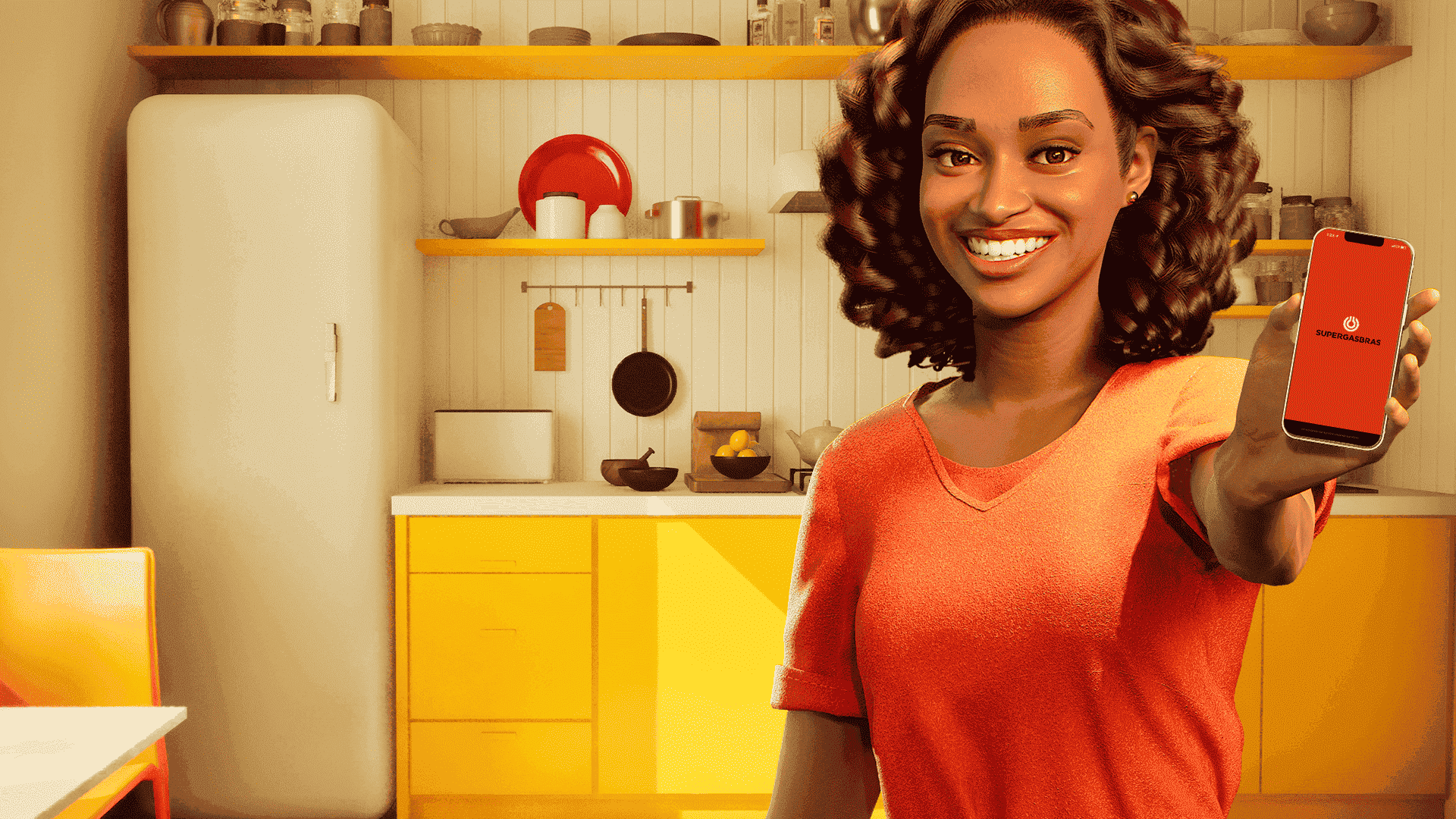 Botijão de gás | Pedir na Supergasbras