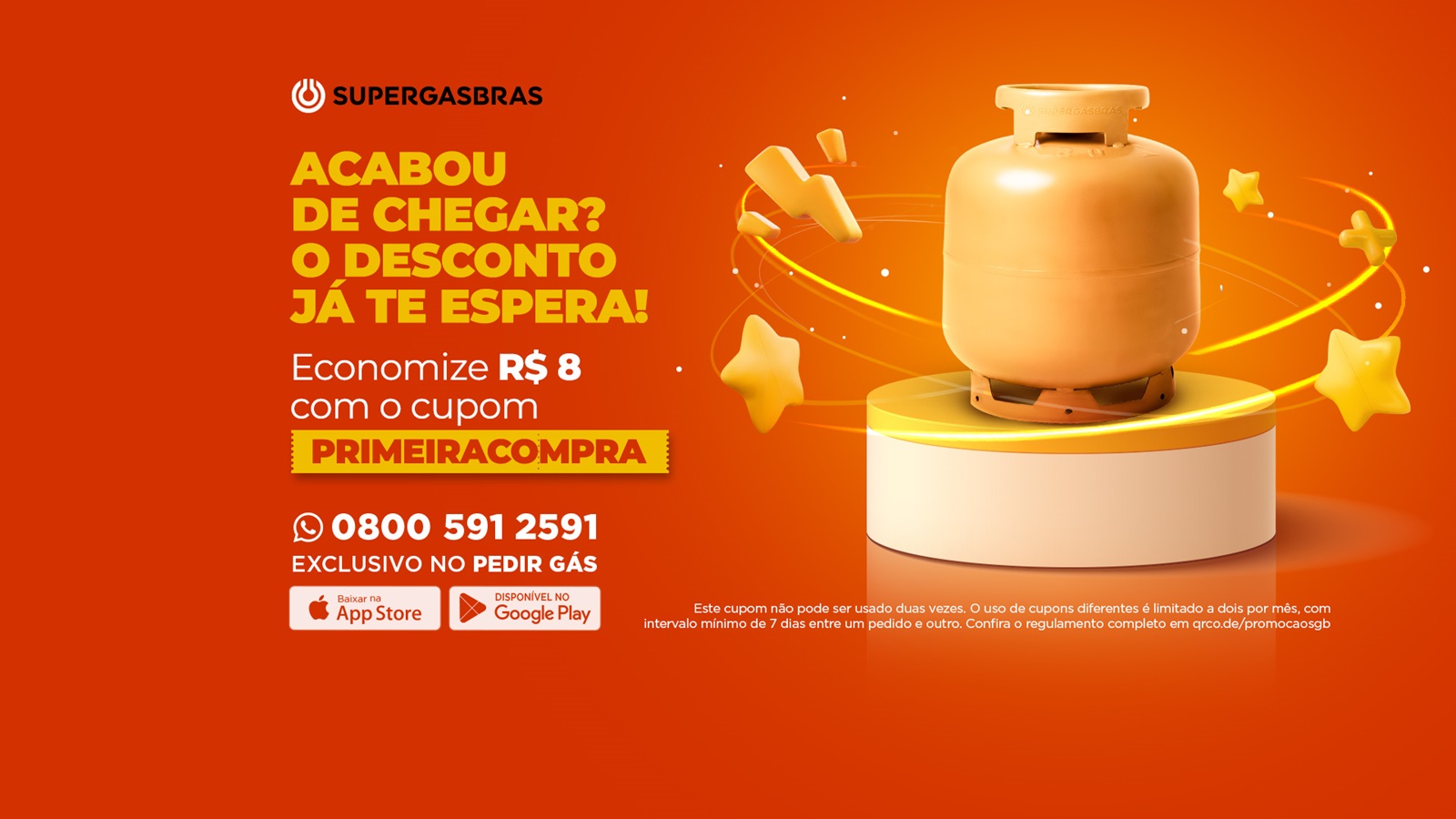 Gás de cozinha | Supergasbras