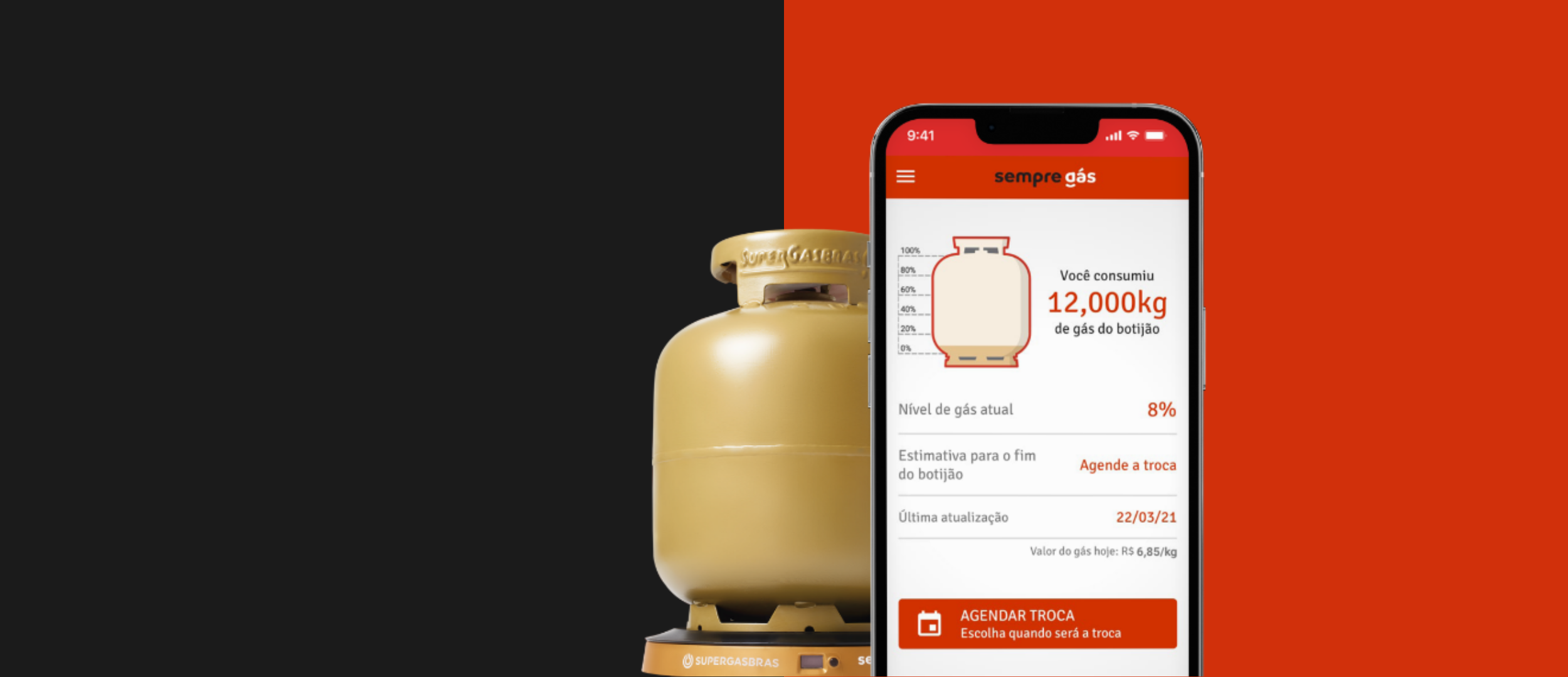 Sempre Gás: Perguntas Frequentes | Equipamento da Supergasbras