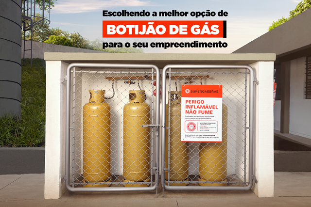Conheça a melhor opção de botijão de gás para estabelecimentos comerciais
