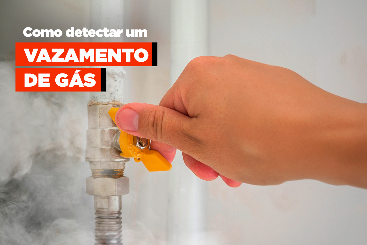 Desconfia de um possível vazamento de gás?